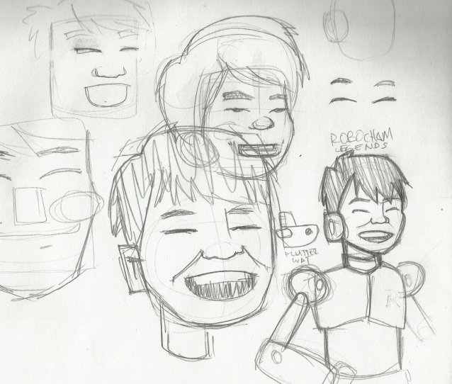 Rob Cham Portrait Trade! - Gab Madrid